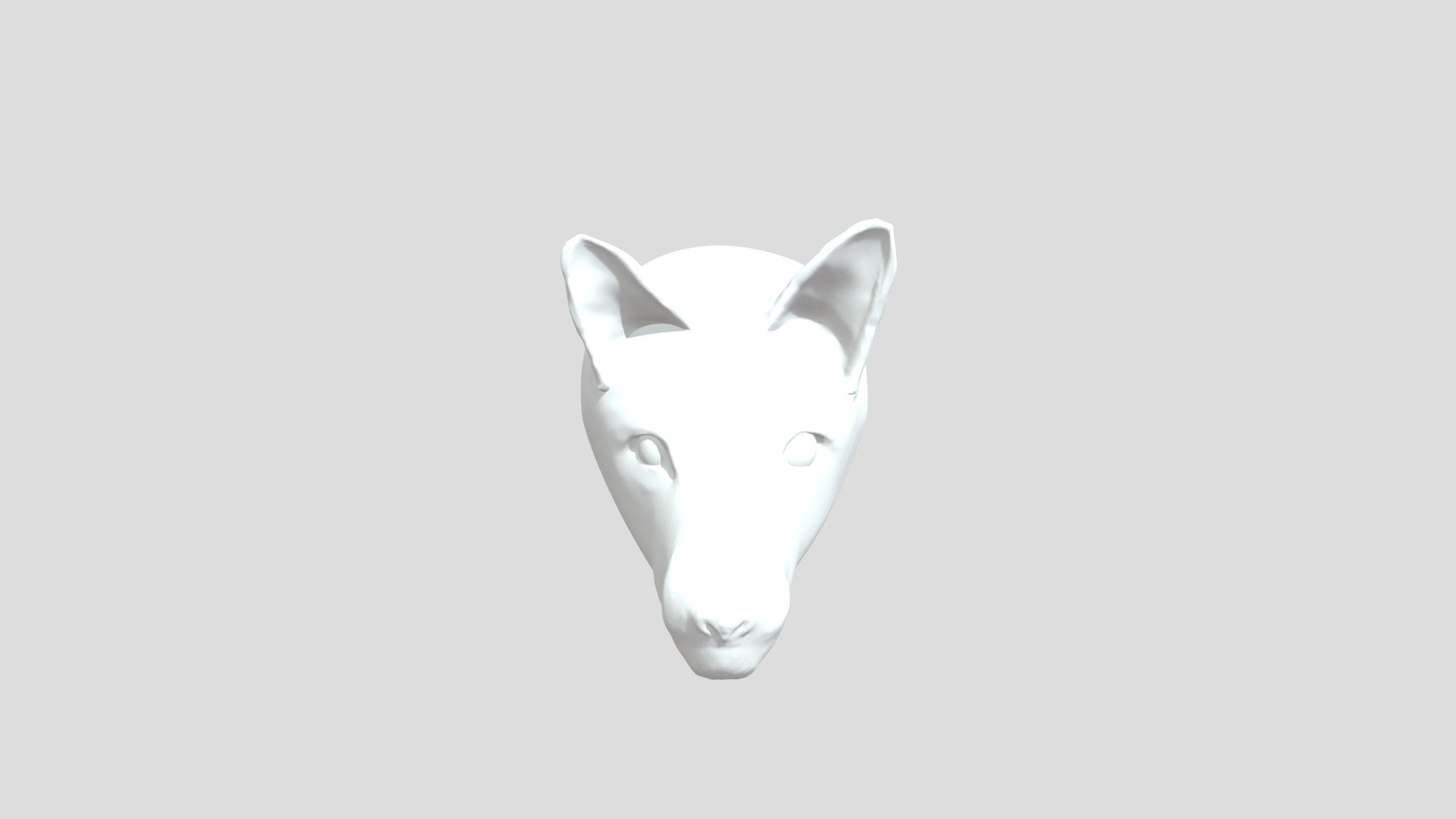 Fox - 3D model by felicia.wahlstedt [0be0d85] - Sketchfab