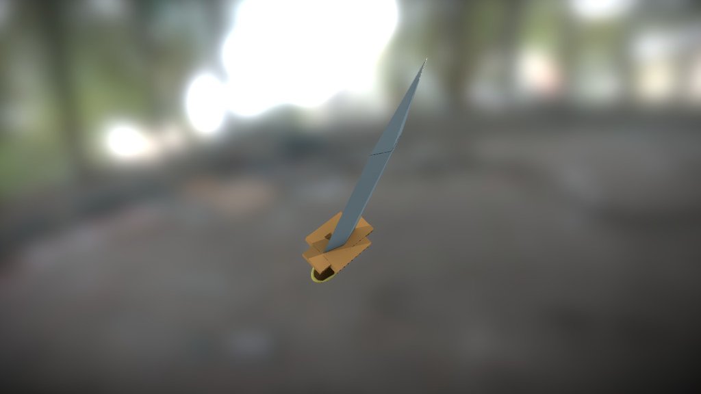 Simple Dagger - 3D model by Amizare Seiun (@seiun-amizare) [0be2793 ...