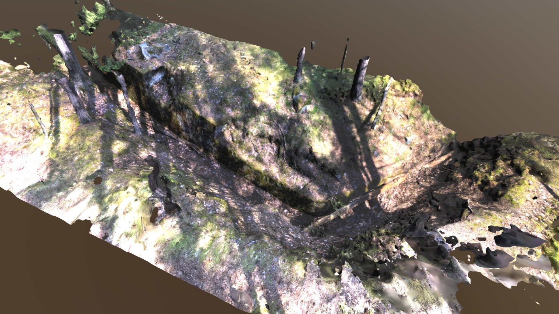 WW1 trench in Helsinki, Finland - Download Free 3D model by antti.kekki ...