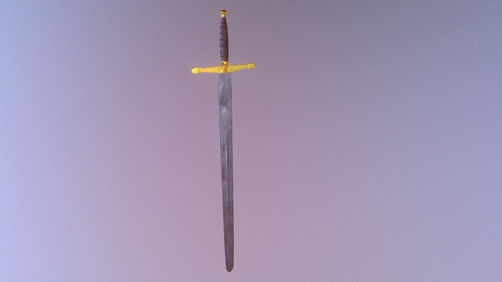 Low Poly Sword - Game Ready - 3D model by Dario Ban (@NeoWick) [0be3e1e ...