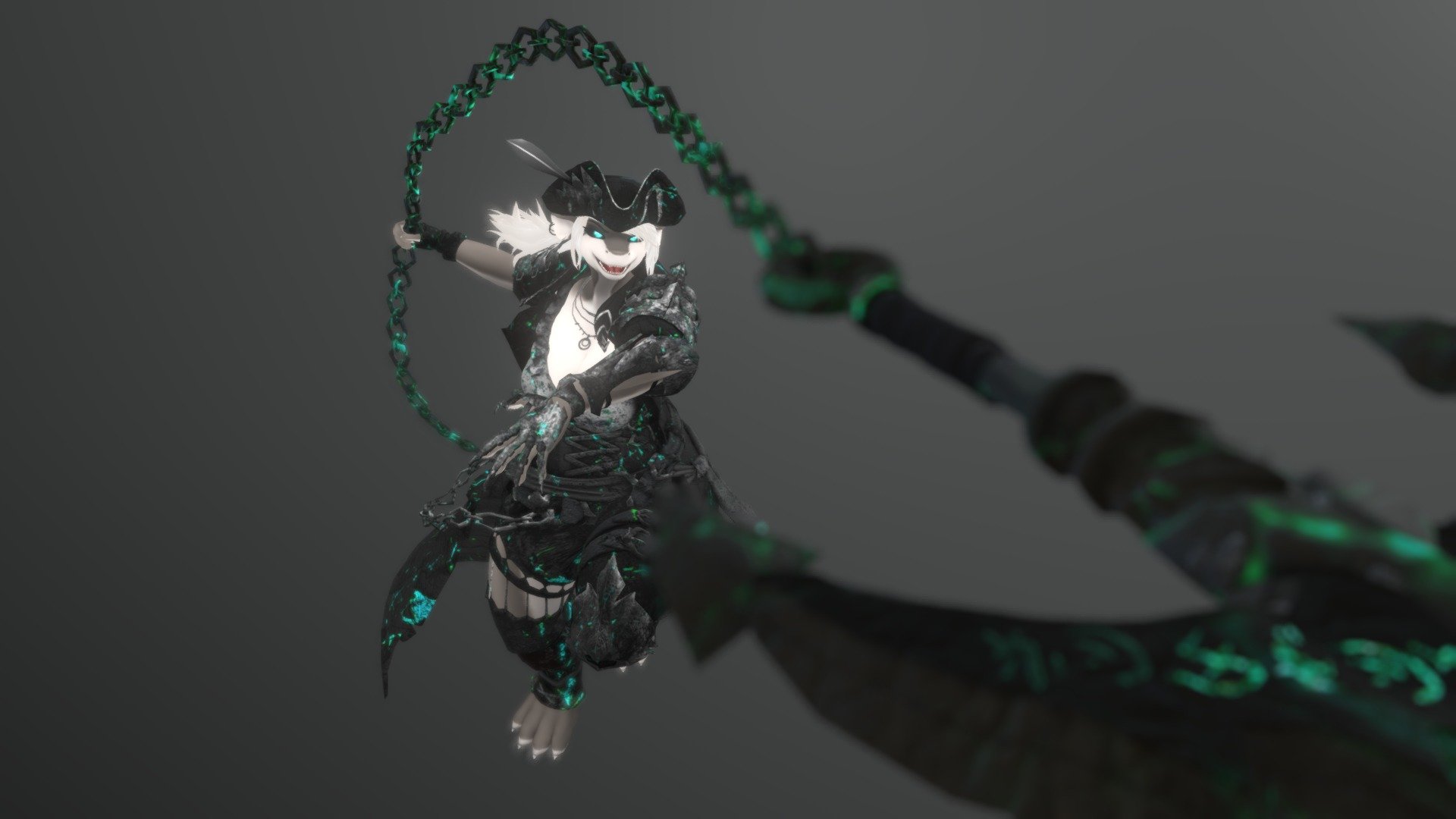 The Ghost Captain - 3D model by Ghostly Shark (@nanighostly) [0be3f3a ...