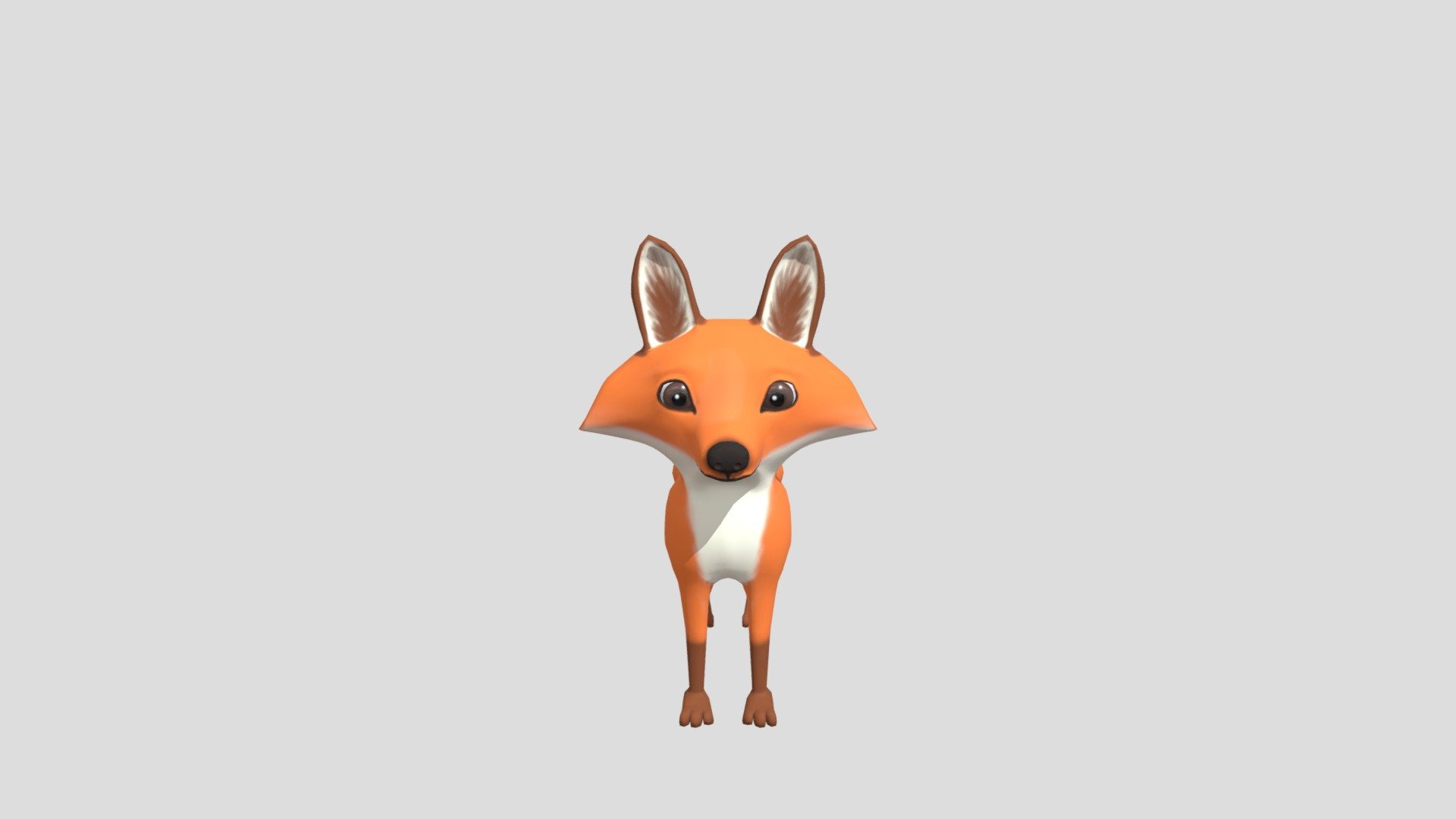 Stylized Fox Character - 3D model by pdl (@pdilisi) [0be4fcd] - Sketchfab