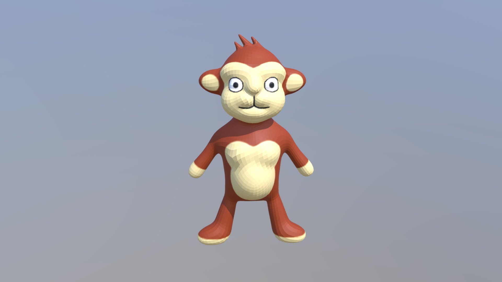 Monkey (fbx) - 3D model by enrico.bohannan [0be5056] - Sketchfab