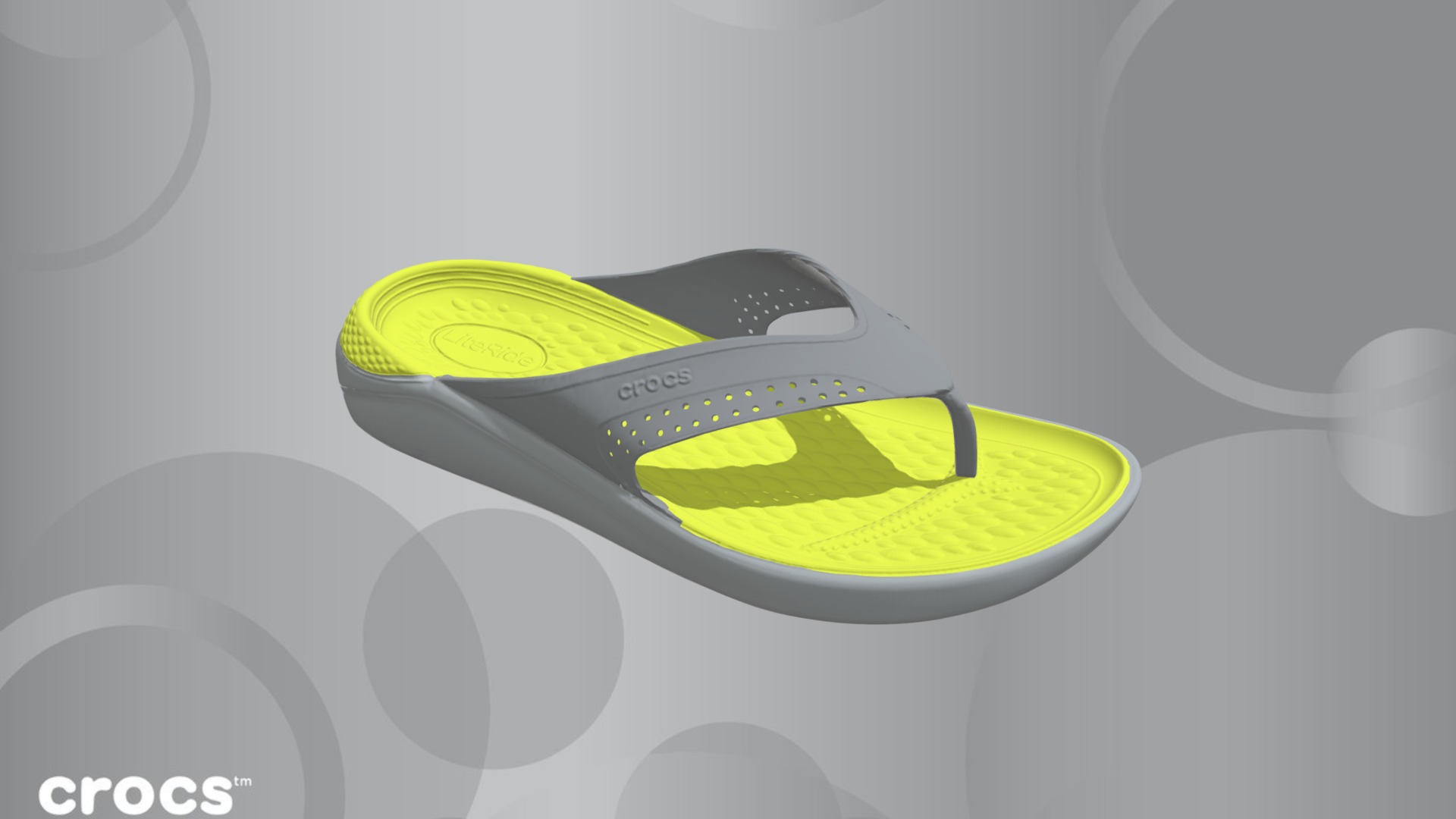 CROCS - Literide Flip - 3D model by Crocs [0be50c4] - Sketchfab