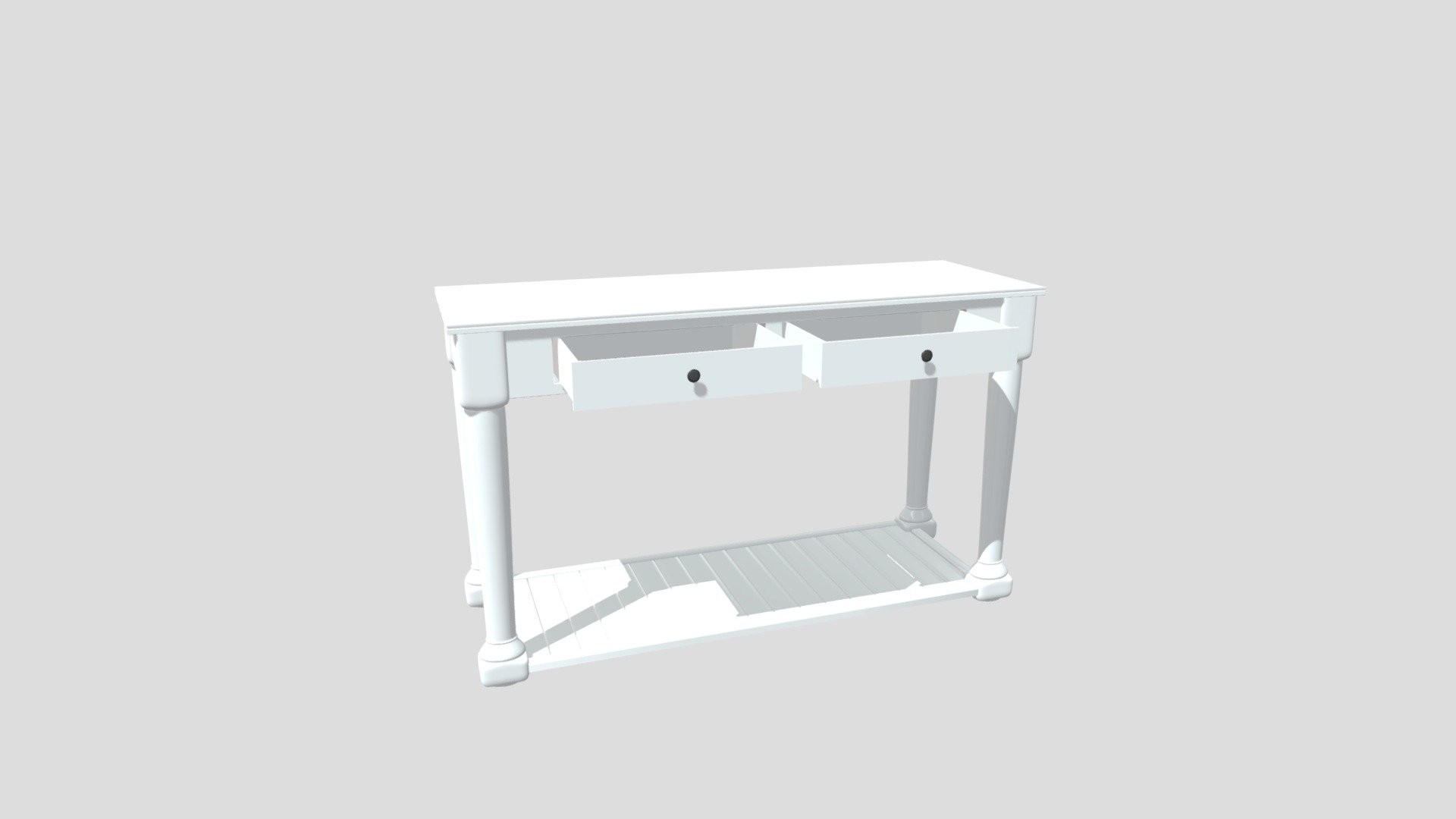 Entryway Table - Download Free 3D model by 5.Poundz [0be5c53] - Sketchfab