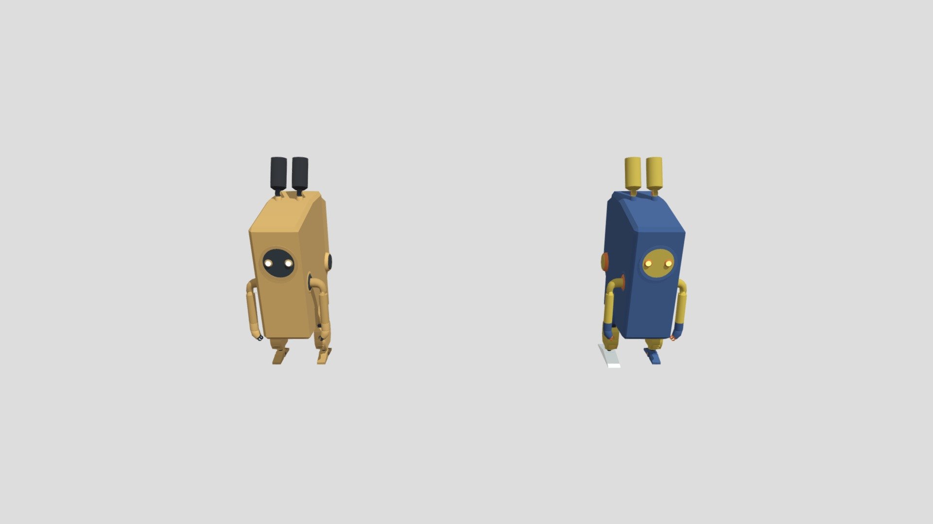 Robot - Download Free 3D model by Artyom Scheredin (@Boxman123 ...