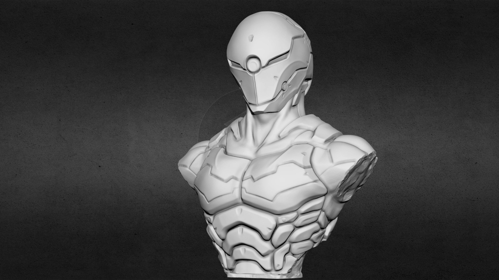 Cyborg Ninja Bust - Buy Royalty Free 3D model by SeberdrA [0be8a03 ...