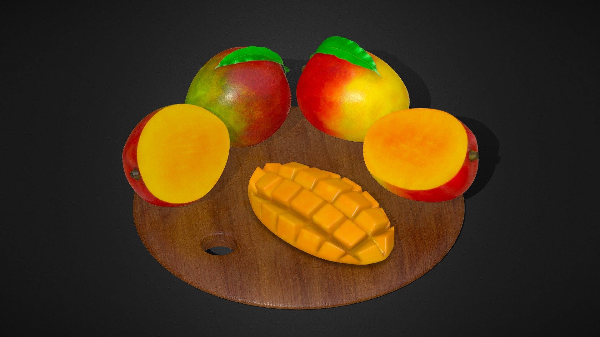 Mango set - 3D model by Eleanie [0be8b3d] - Sketchfab