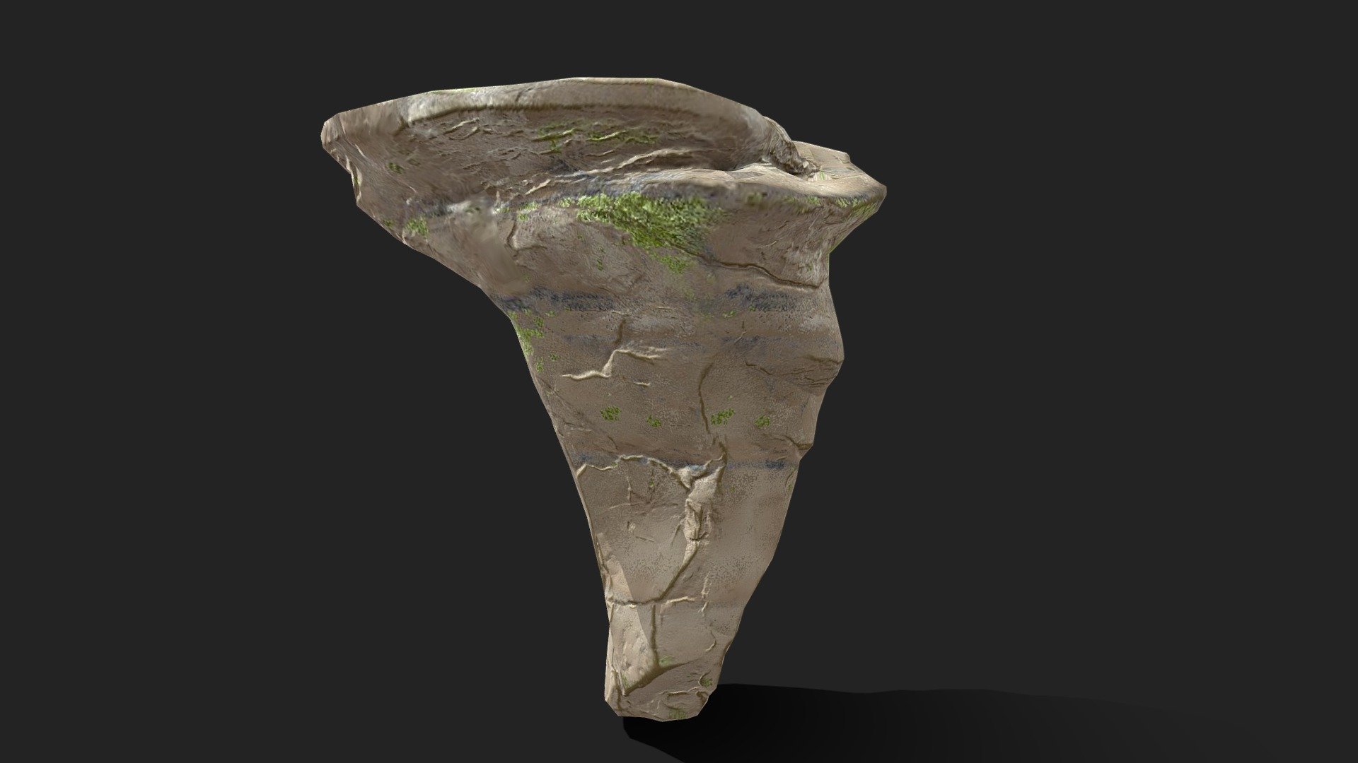 Rock Model - 3D model by Klaudia.sculpt [0be8e3c] - Sketchfab