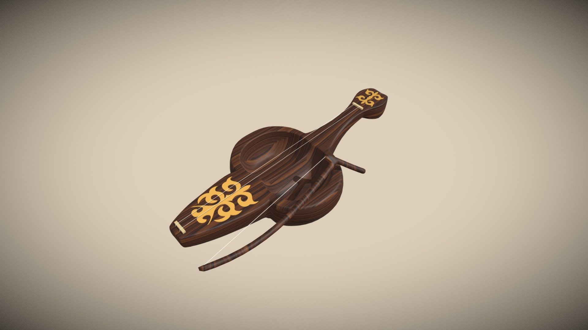 Kobiz Kazakh - Buy Royalty Free 3D model by Adil77 (@AdilAlmaty ...