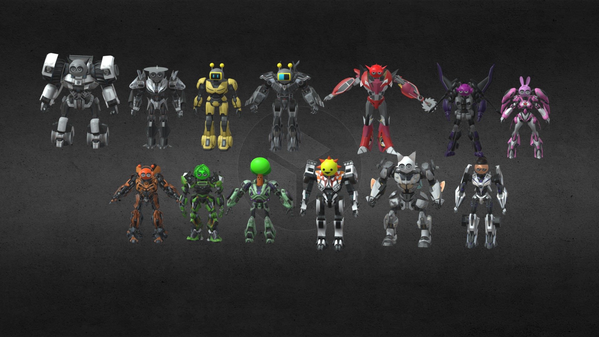trasformers sprunkis - 3D model by yd 3d art (@yd3dart) [0be97ef ...