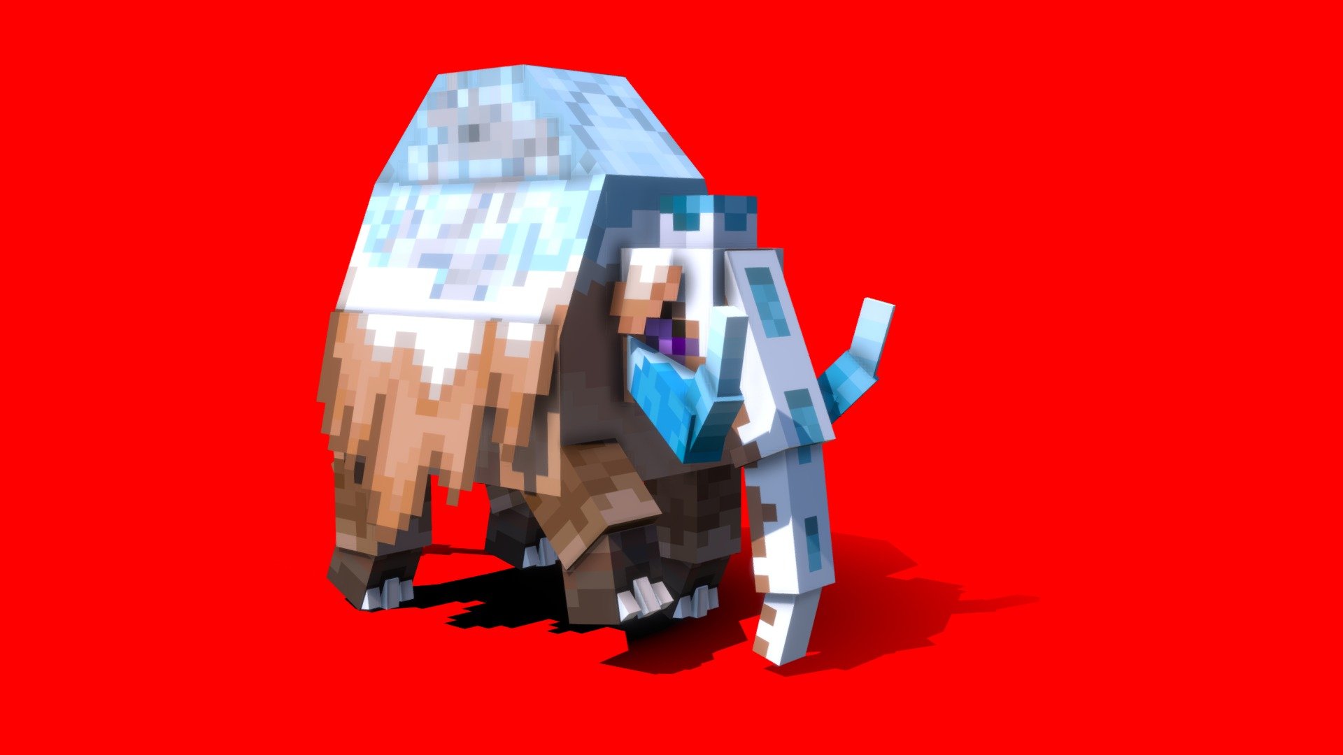 Mamoth (custom pokemon) - 3D model by Artbor [0be9f69] - Sketchfab