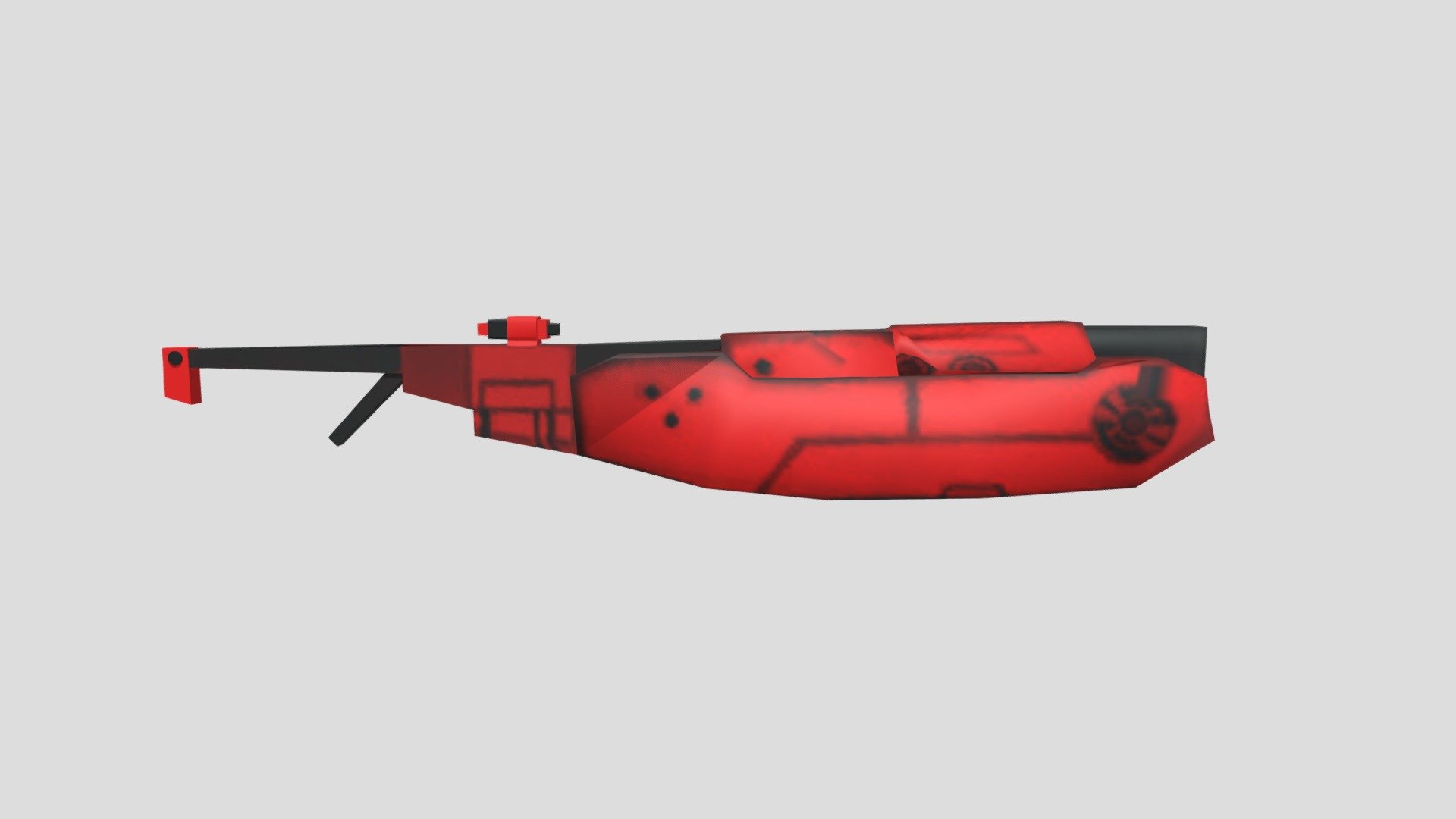 Crescent Rose (Gun) - Download Free 3D model by Wild_Pilot [0beafef ...