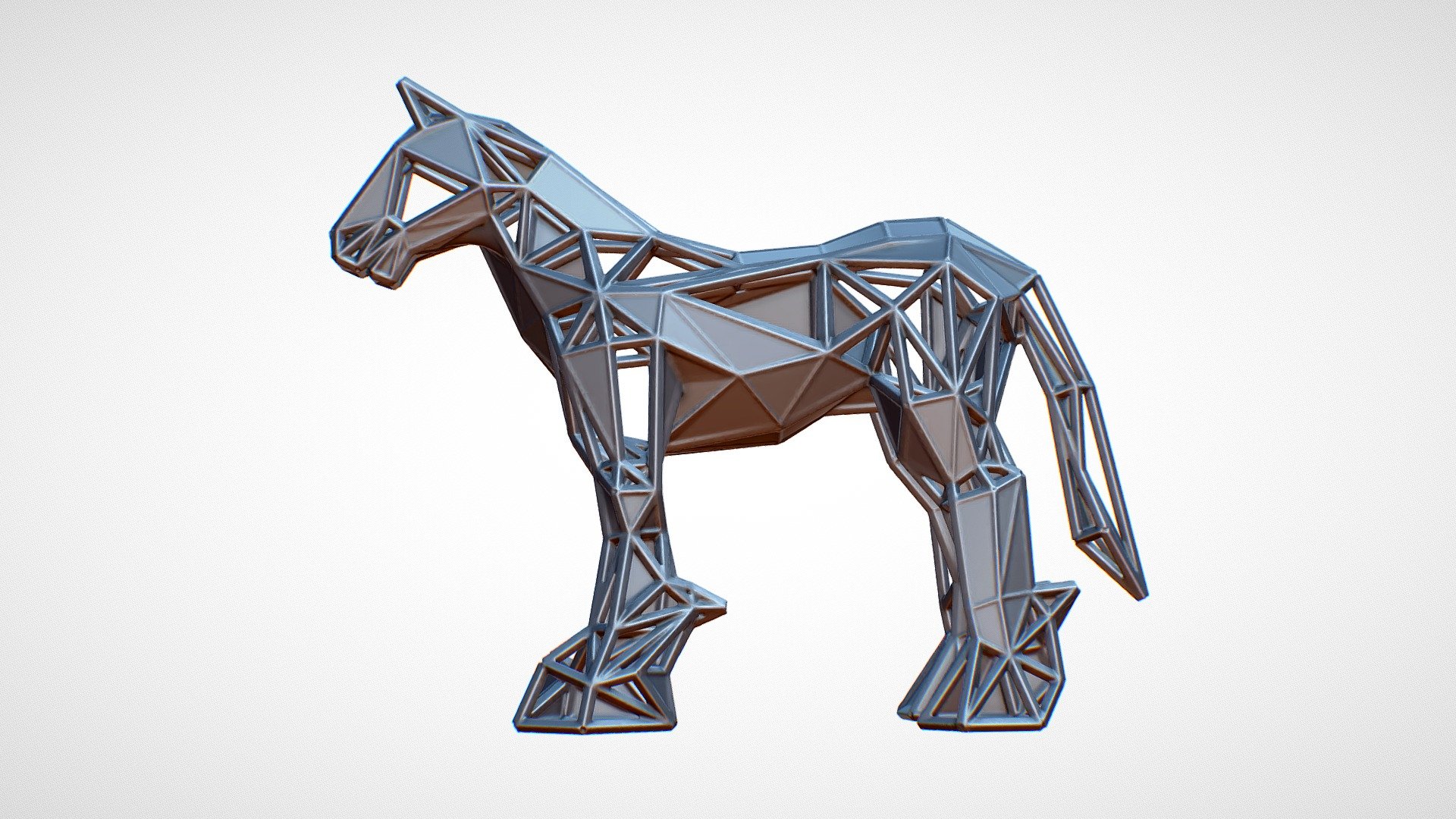 Stylized Horse - 3D model by djkorg [0beb193] - Sketchfab