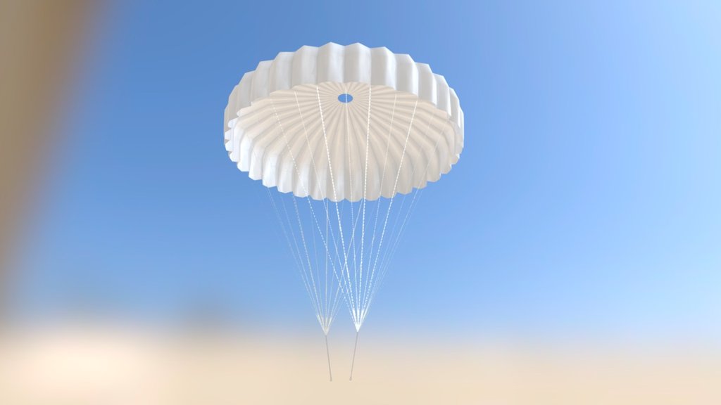 Parachute - 3D model by Rudolf Rednose (@rudolf-rednose) [0bebf15 ...