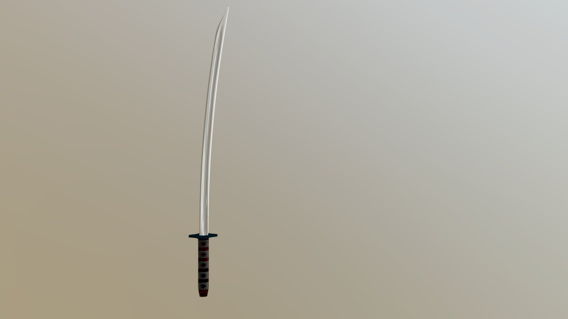 Sweep Katana Sword - 3D model by yosefazam [0bf0df3] - Sketchfab