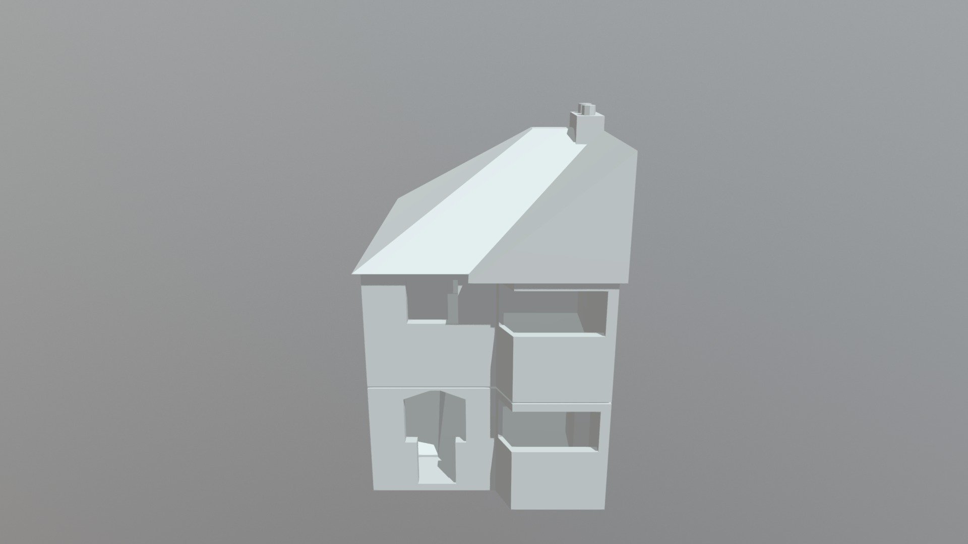 House Outline 01 - 3D model by bobmarkey [0bf2044] - Sketchfab