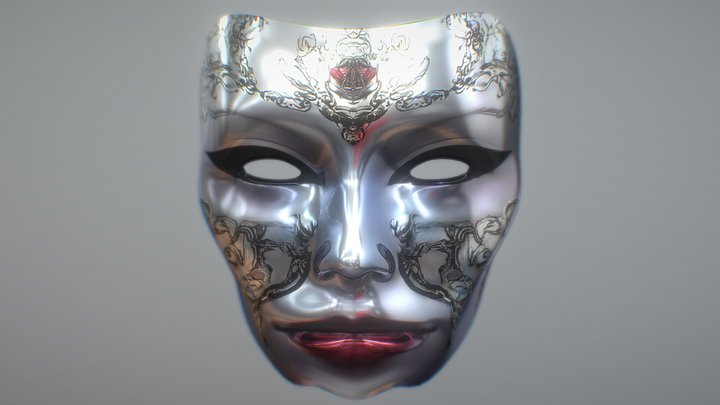 Face-mask 3D models - Sketchfab