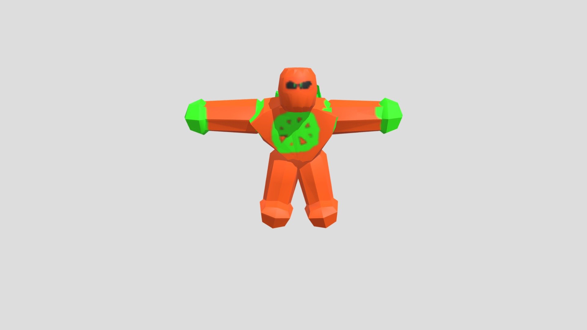 The Orange Beast - Download Free 3D model by t458463 [0bf29b9] - Sketchfab