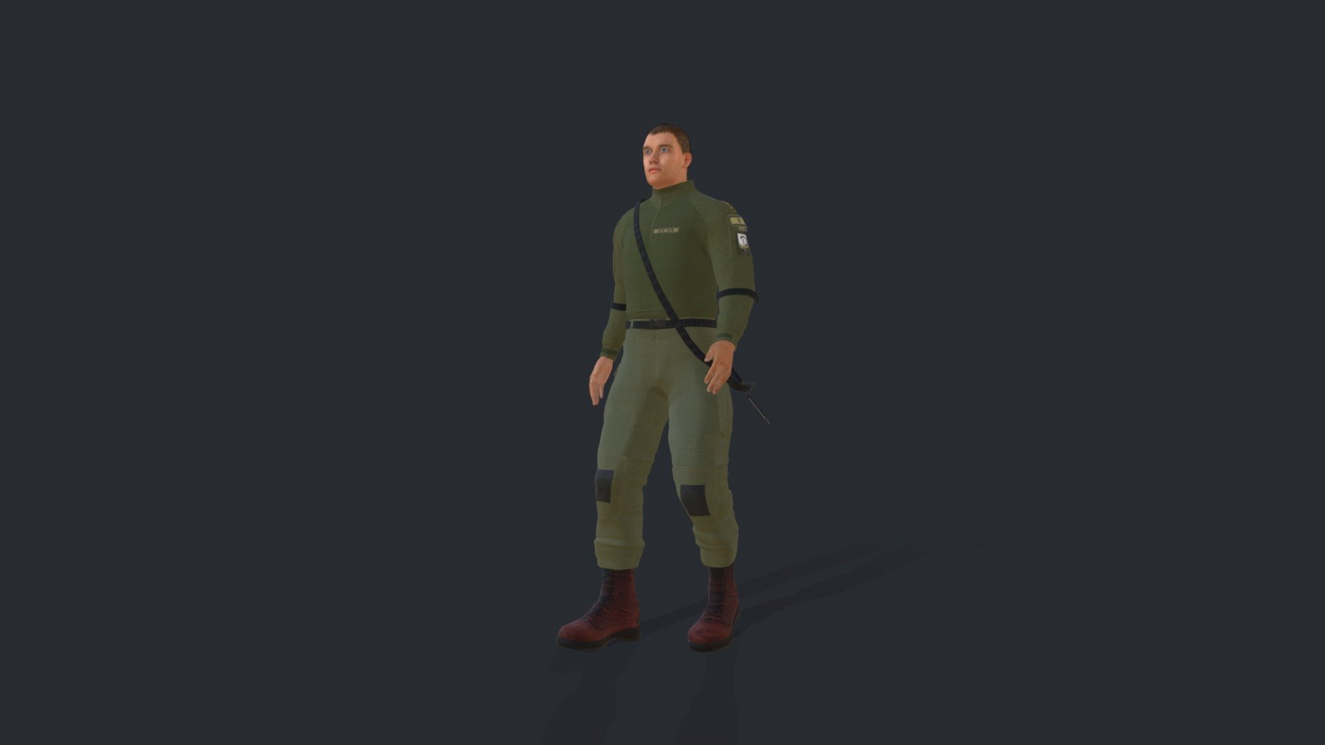 Soldier - 3D model by Studio Pele (@studio-pele) [0bf420d] - Sketchfab