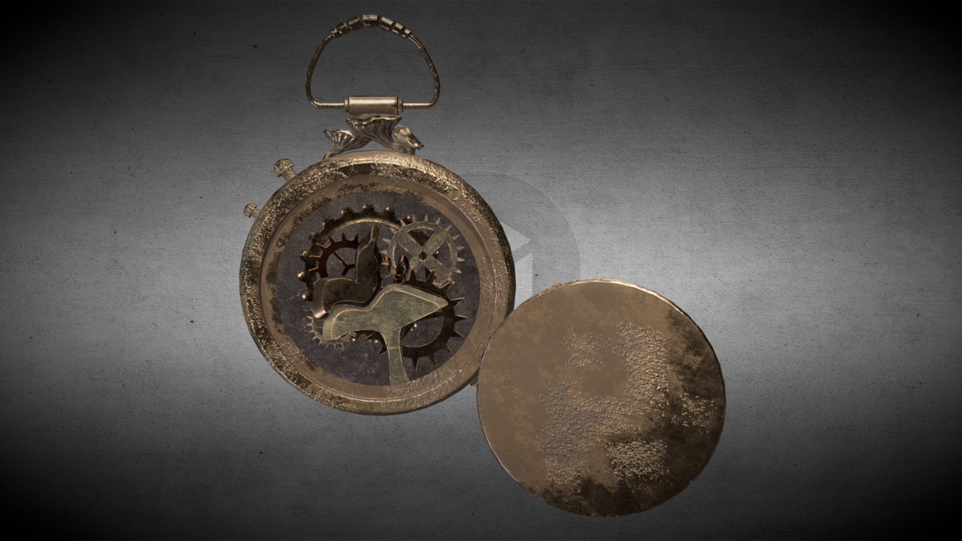 Scary Pocket Watch: Open - 3D model by Scary Rogers (@sangwuine ...