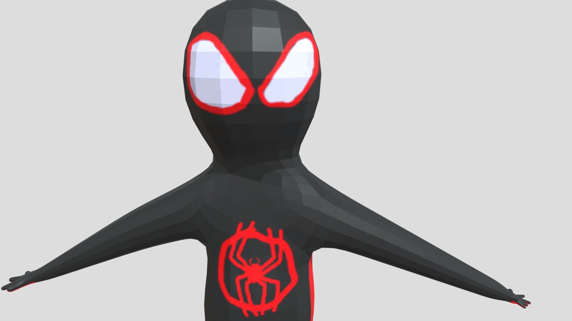 Miles Morales Spider-Man - Download Free 3D model by littlemeister3 ...
