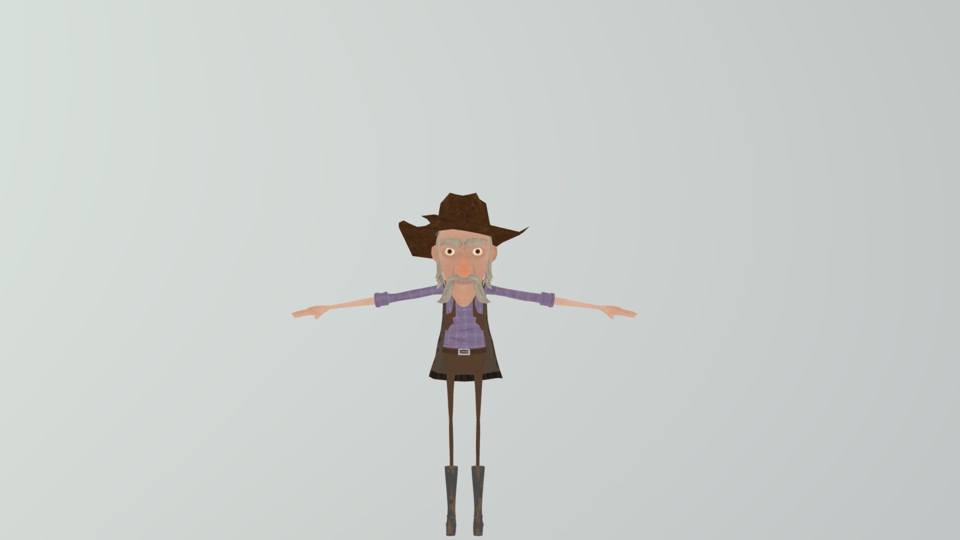Cowboy - 3D model by pressstudios [0bf7462] - Sketchfab