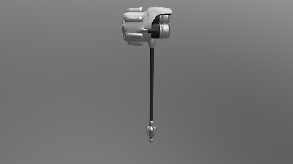Reinhardt Hammer - 3D model by hanzohasashi77 [0bf788b] - Sketchfab