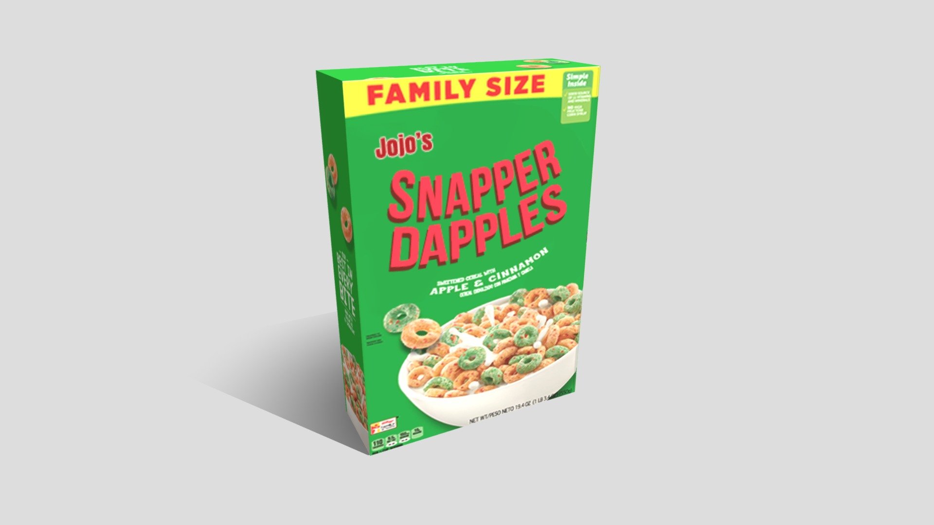 Cereal - Snapper Dapples - Buy Royalty Free 3D model by MW 3D (@mw3dart ...