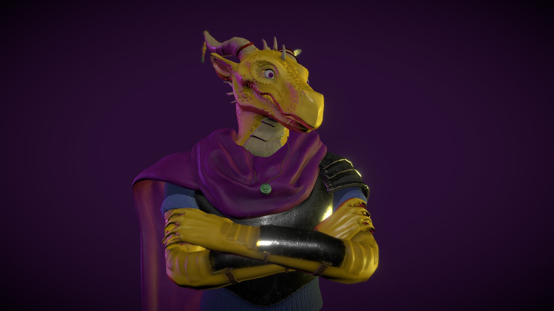 Amara Talldragon - 3D model by Caia_Schultz [0bfc10d] - Sketchfab
