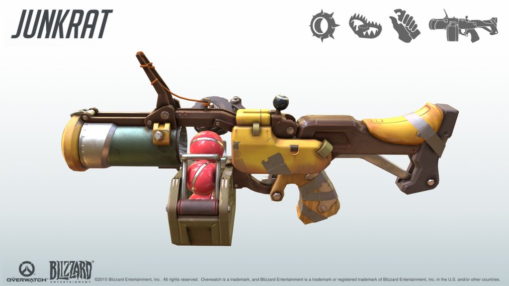 overwatch weapons - A 3D model collection by bigboy123 - Sketchfab