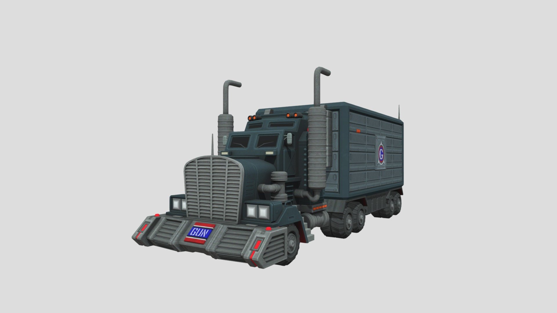Sonic Generations - GUN Truck - Download Free 3D model by lavareefescape [0bfe503] - Sketchfab