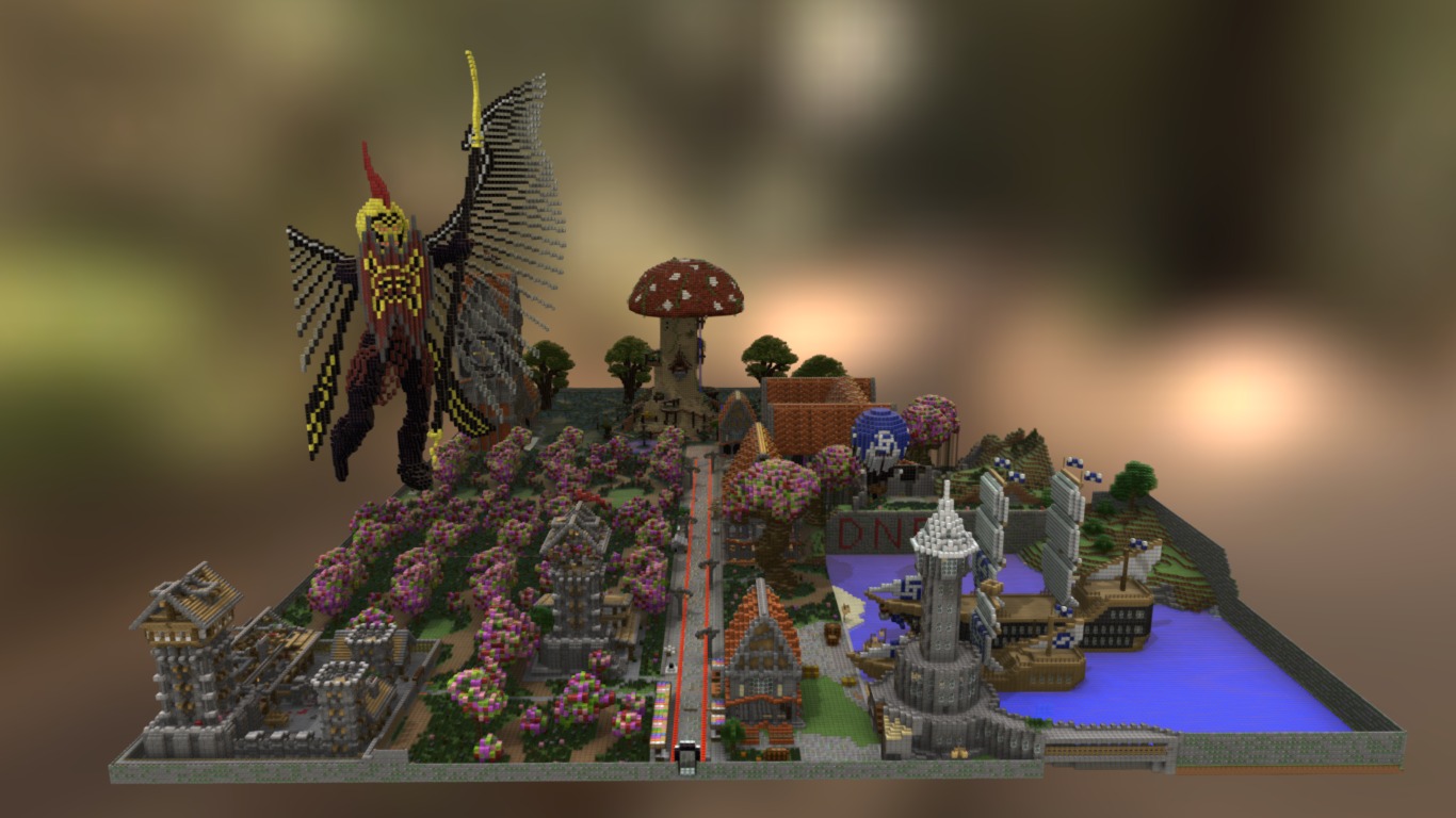 main city - 3D model by sktu [0bff458] - Sketchfab