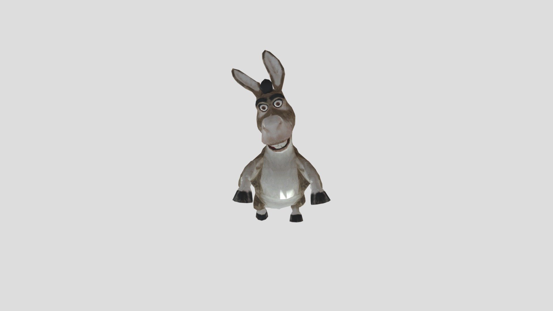 Donkey - Download Free 3D model by patrick.ambrose28402 [0c00f38 ...