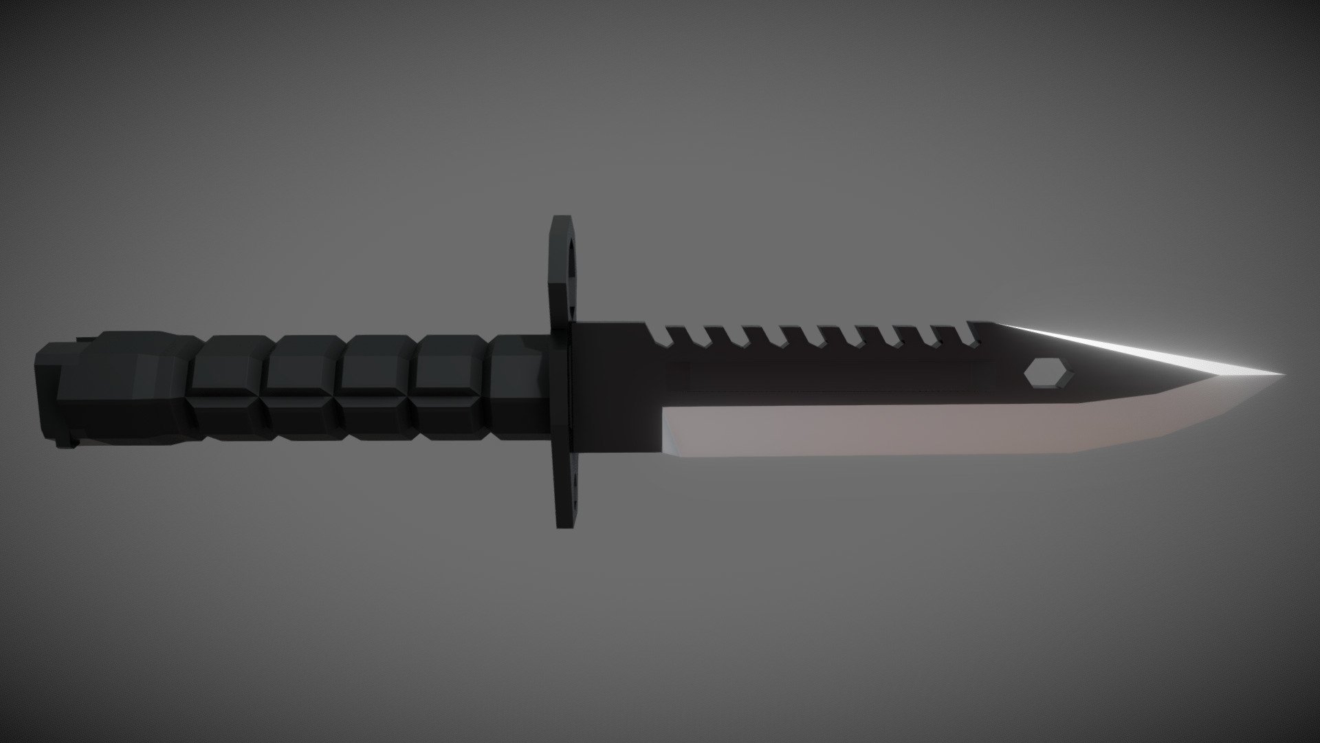 low-poly M9 Bayonet - Download Free 3D model by D_U (@DU1701) [0c00f5c ...