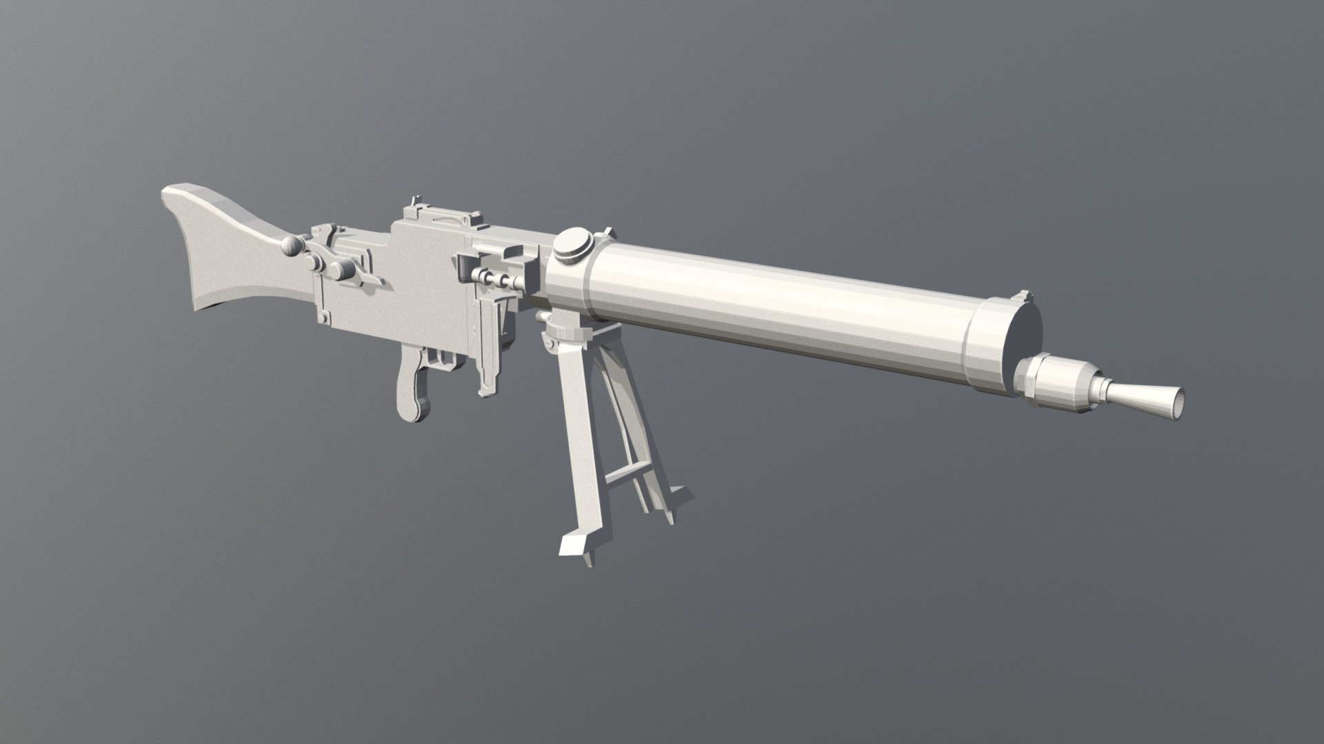 SOLUNSKI FRONT Puskomitraljez MG 08 - 3D model by Goran Radomirovic ...