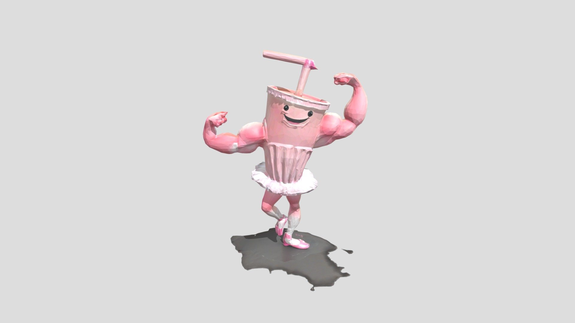 Ballerino Lololo (Ballet_ Milkshake) - Download Free 3D model by XONNIC ...