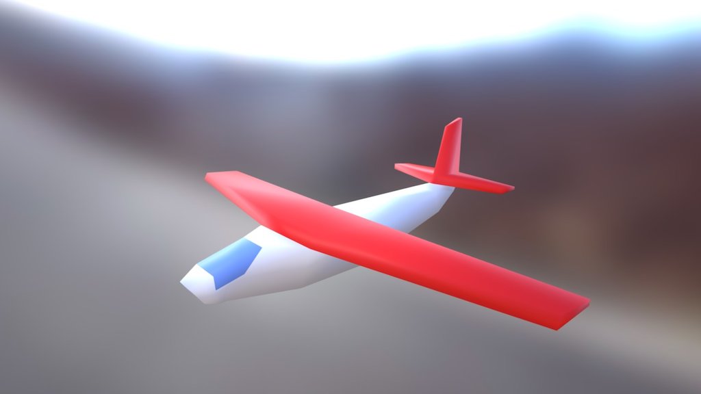 Low Polygon Plane - Download Free 3D model by SeattleTroy [0c04250 ...