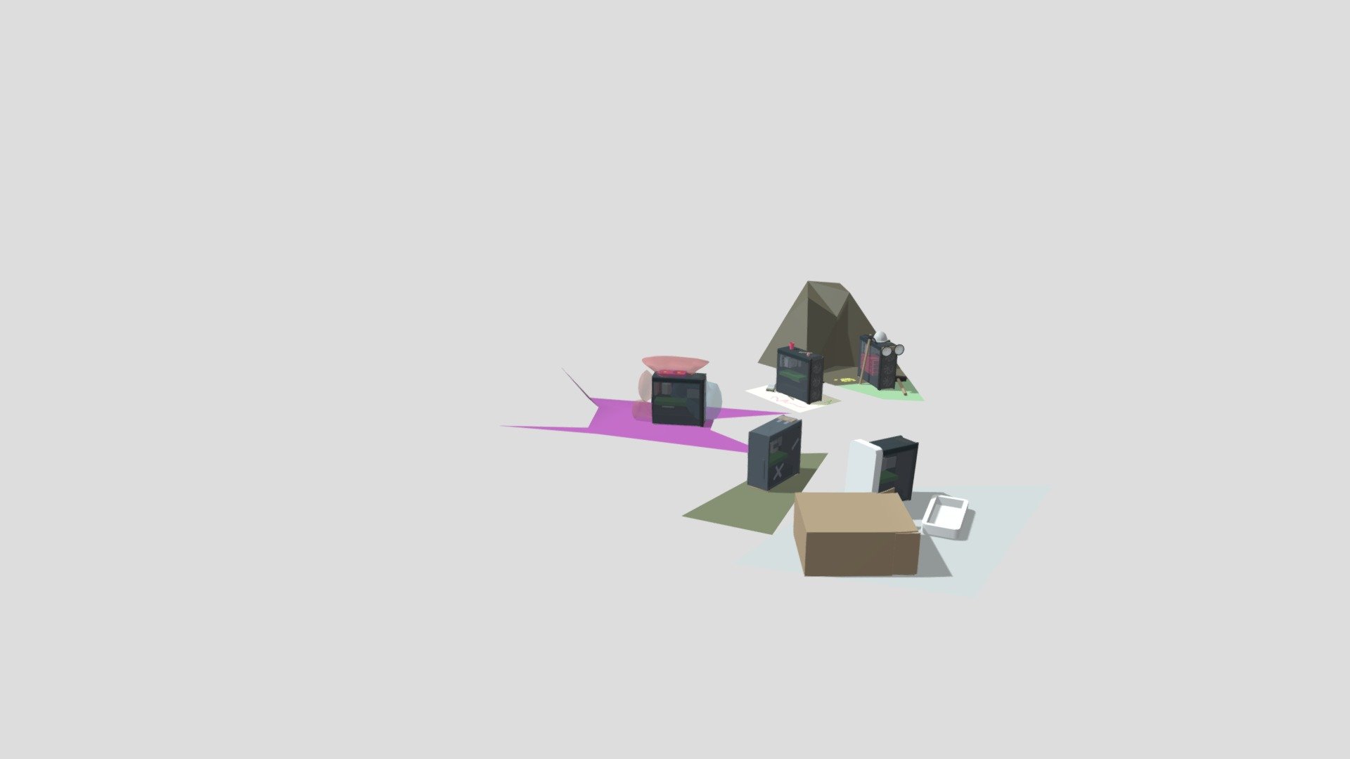 Ch2 HW2 5 Versions Of 1 Model - Download Free 3D model by Alex frog ...