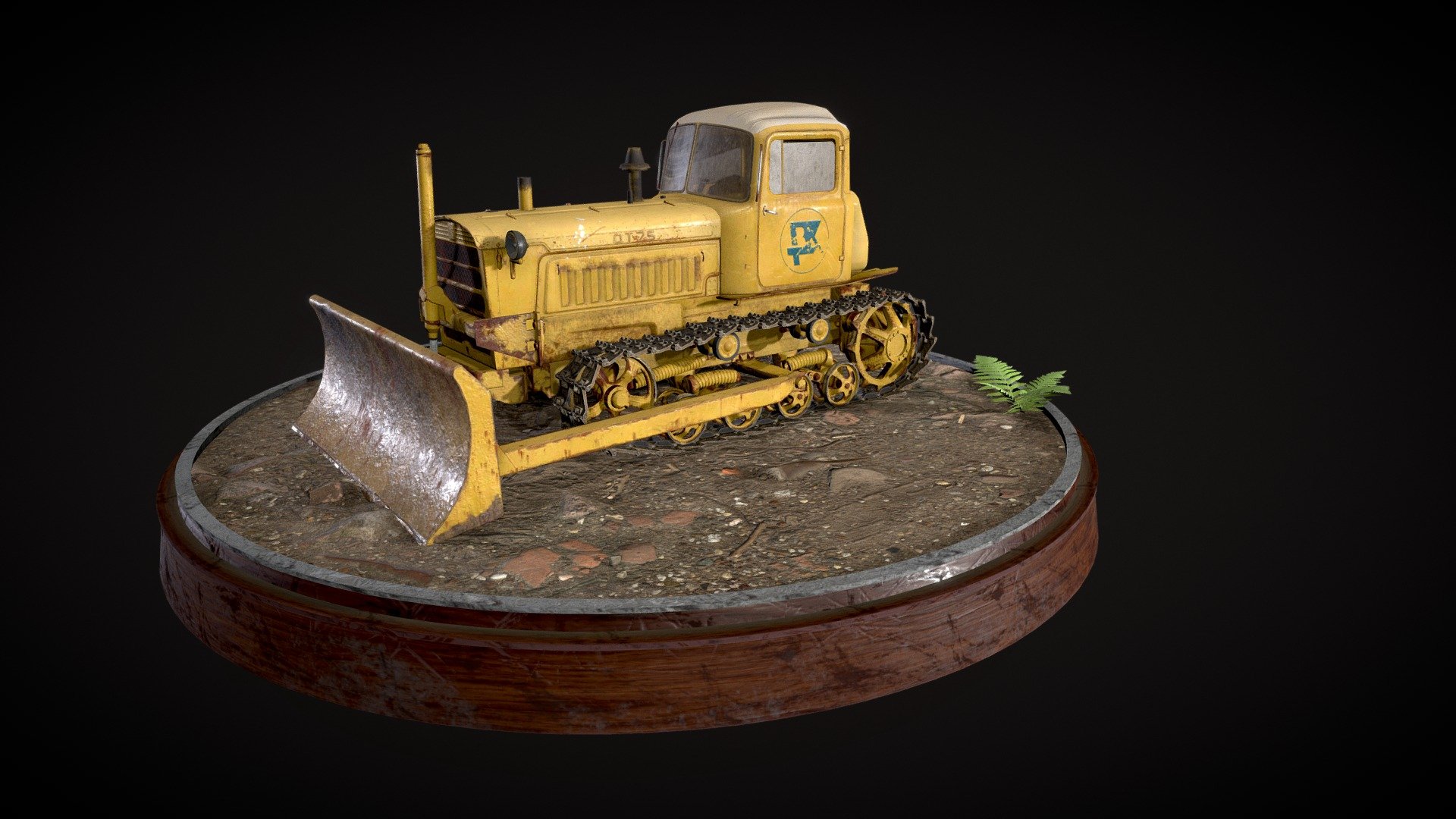 DT 75 - 3D model by mj1590va [0c06bf3] - Sketchfab