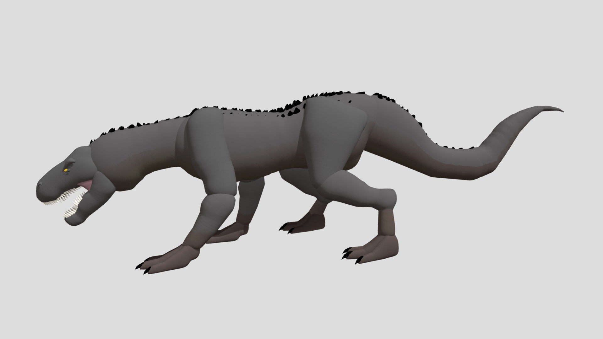 Fasolasuchus (remake) - Download Free 3D model by NexusSpeedster ...