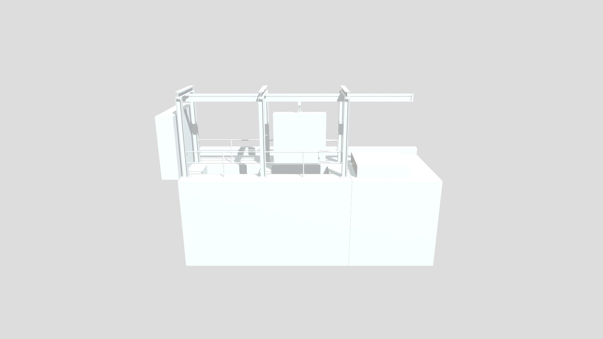 Keadby Power Station - Runway Beam Layout - 3D model by GazCollin ...