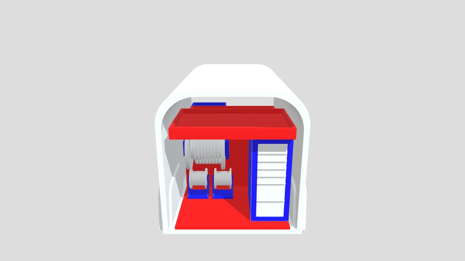 VAN CABIN 3D MODEL - Download Free 3D model by Muhammad Hanif ...
