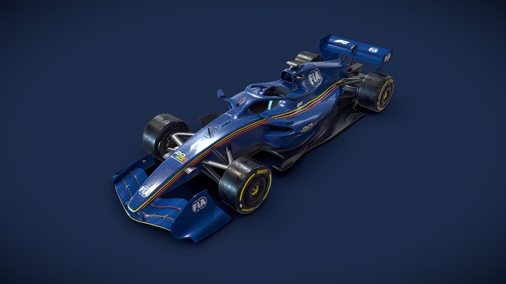 Formula1 3D models - Sketchfab