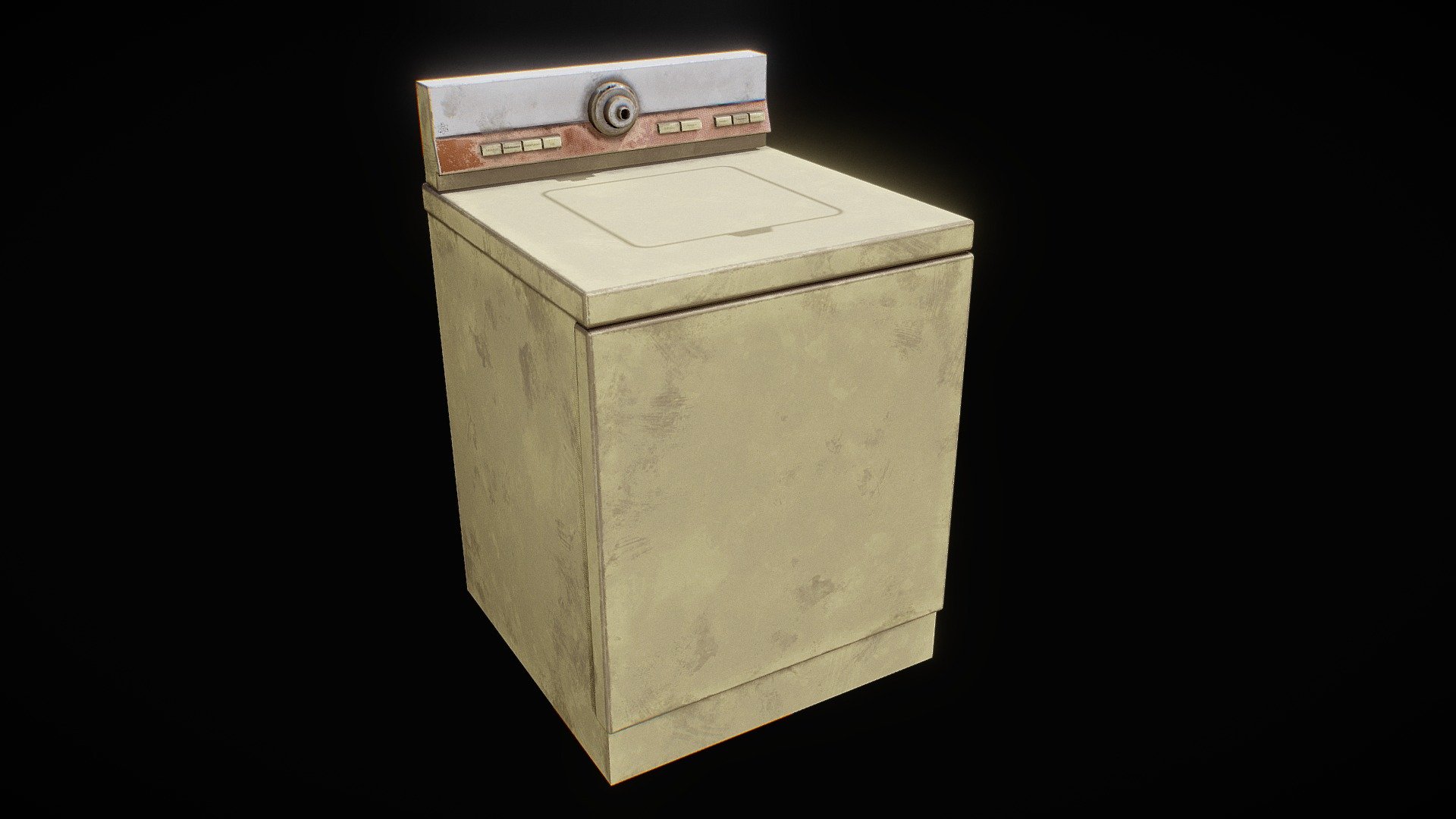 80's Washing Machine - Download Free 3D model by amt16 [0c08bee ...