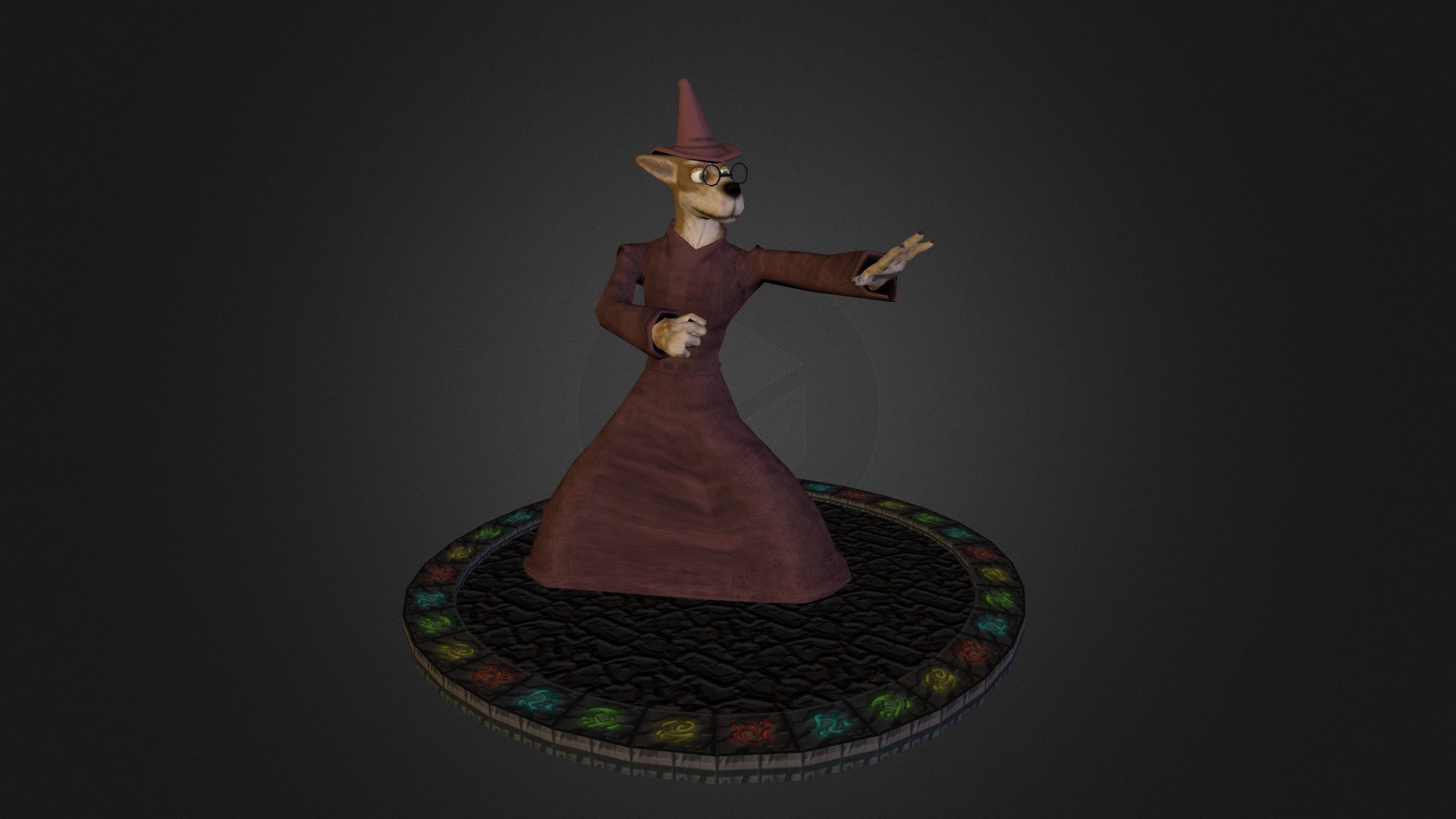 Mortimer the Mage - 3D model by shaundrodgers [0c08c0b] - Sketchfab