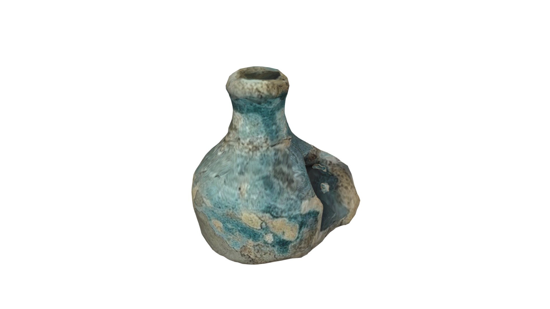Фрагмент свечи.Чироқдон парчаси.Candle Fragment. - 3D model by Bukhara ...