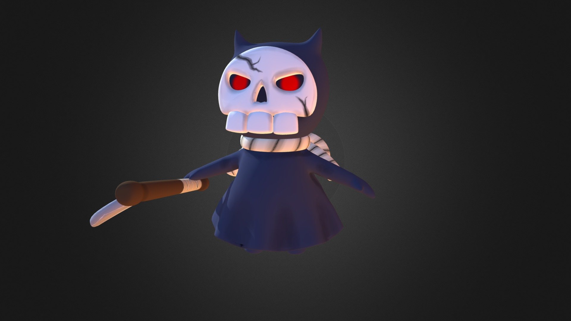 Shinigami - 3D model by Oat (@oat_nuthapol) [0c0ad06] - Sketchfab