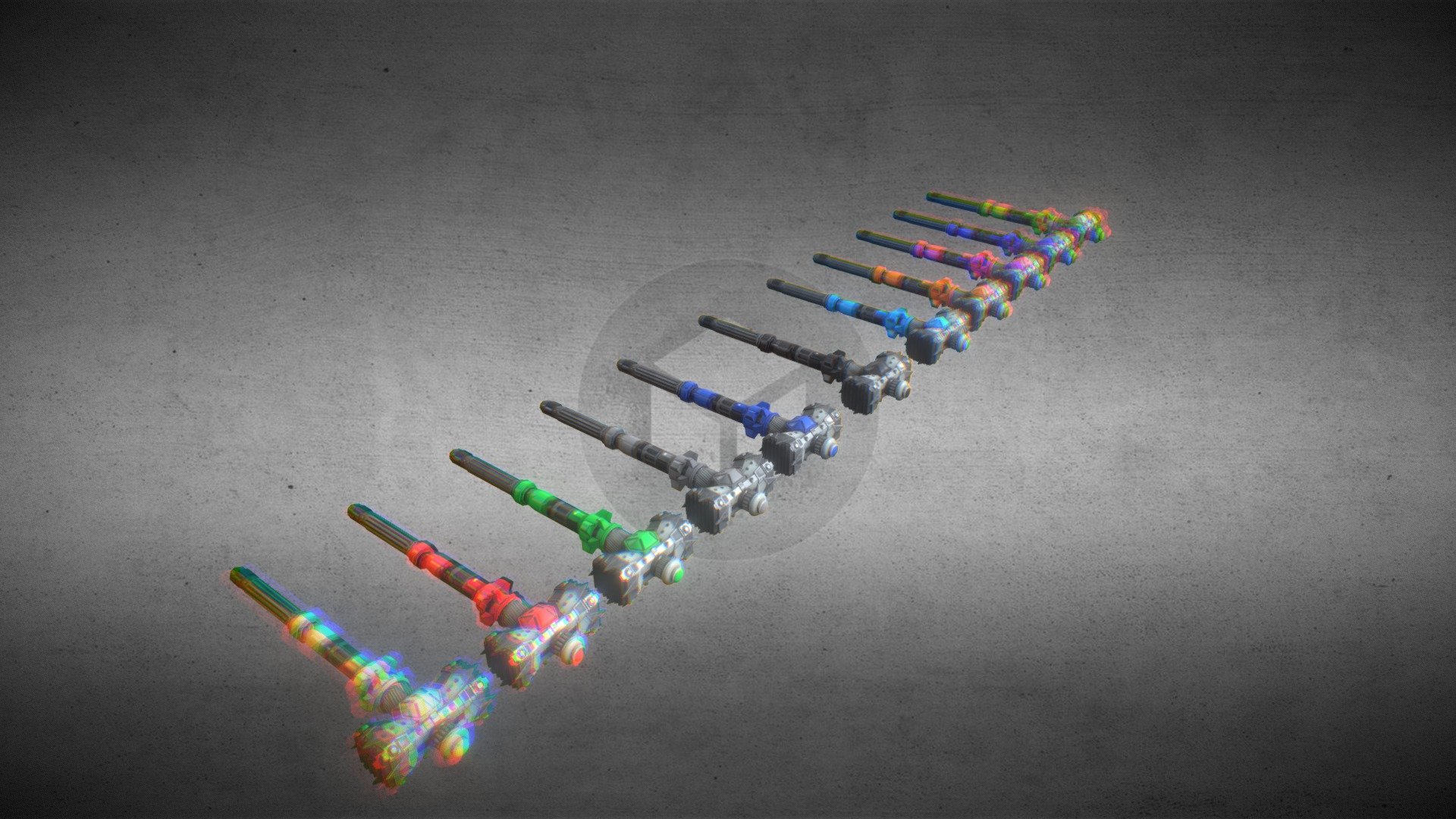 Hammer RGB - Download Free 3D model by photon (that one larry) (@Professor_E12) [0c0dc2e ...