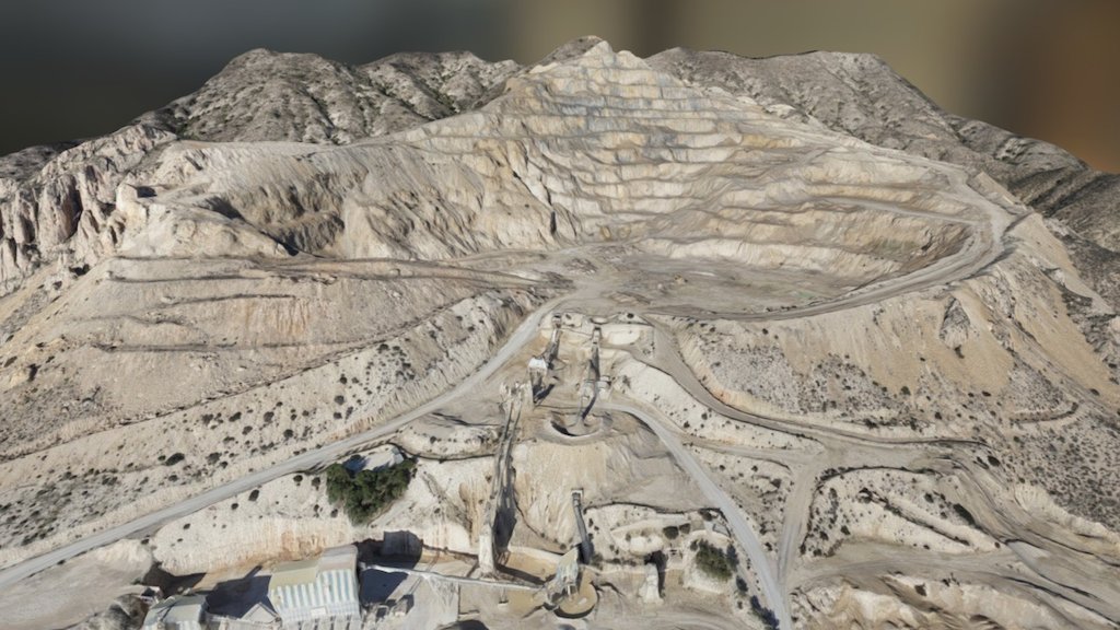 Cantera - 3D model by Área -Topografía (@dguerrero) [0c13714] - Sketchfab